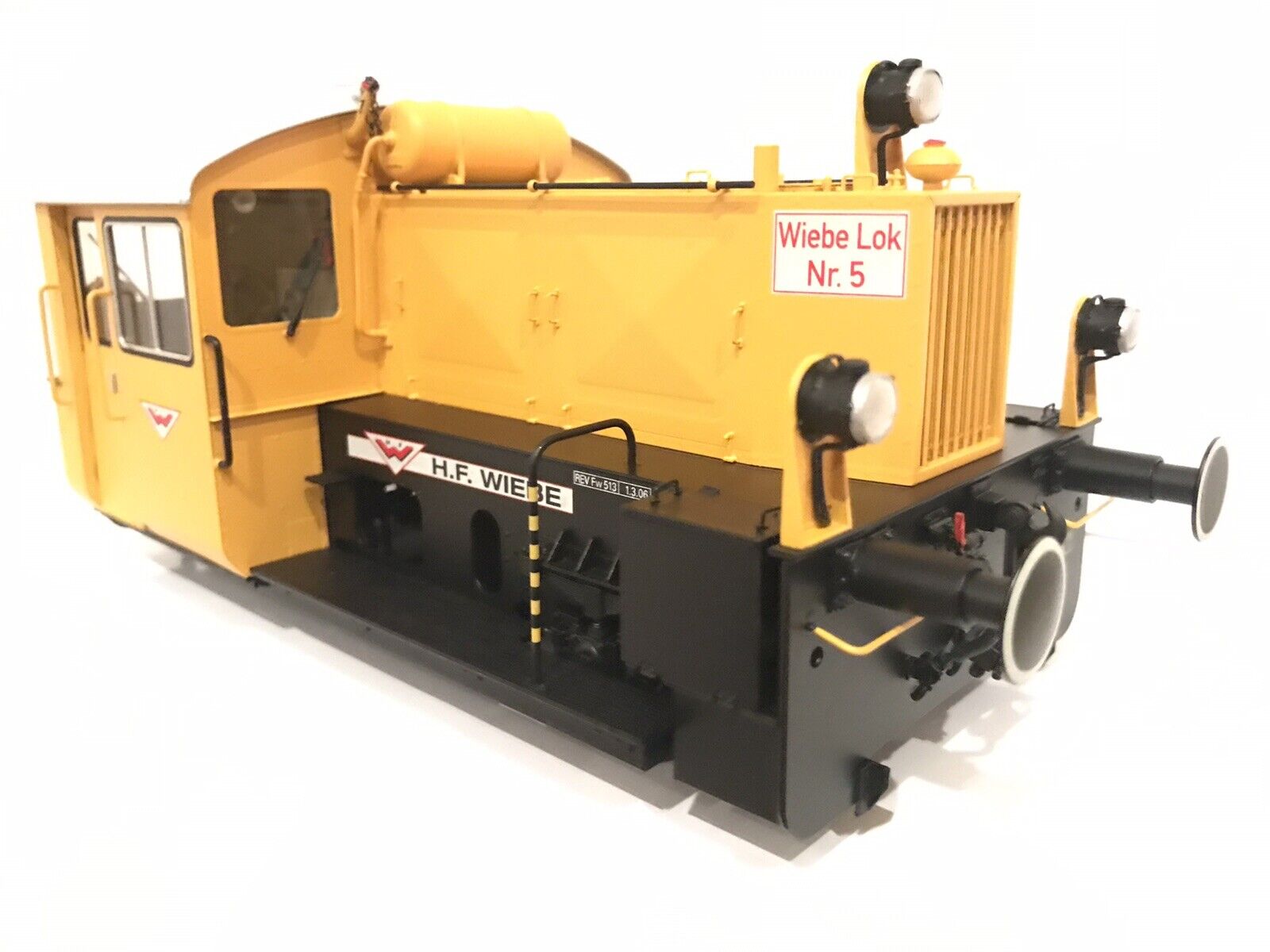 Steiner Modellwerke Modellbahn Spur 1 Diesellok Wiebe Köf 23016 ...